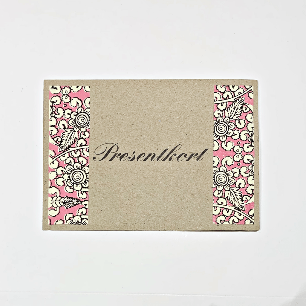 Presentkort – Indigo Design